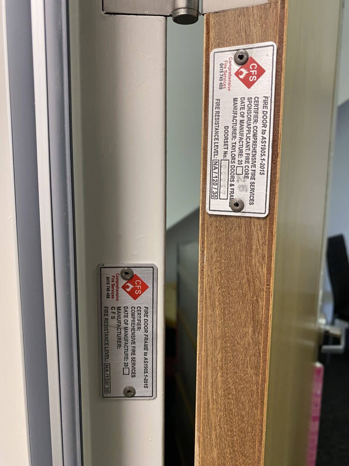 Fire Doors | Supply & Install | Comprehensive Fire Services (CFS)