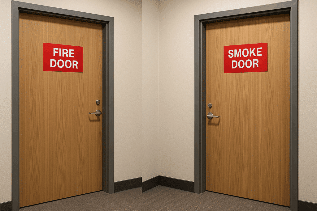 Fire Door vs Smoke Door: What’s the Difference?