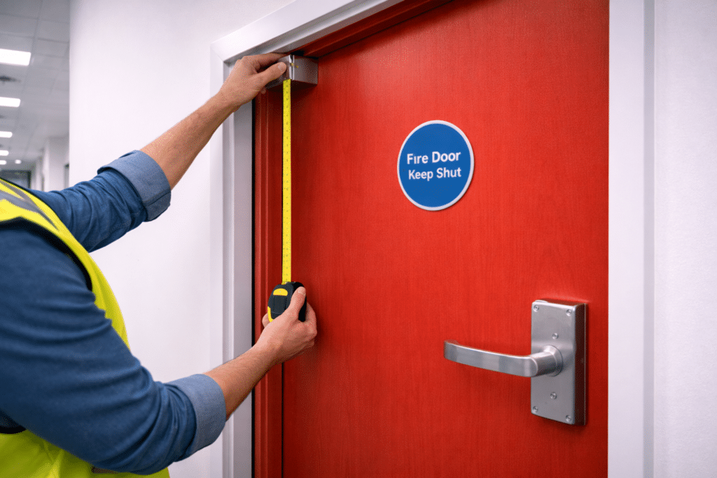 Fire Door Gap Tolerances: Quick Measuring Guide