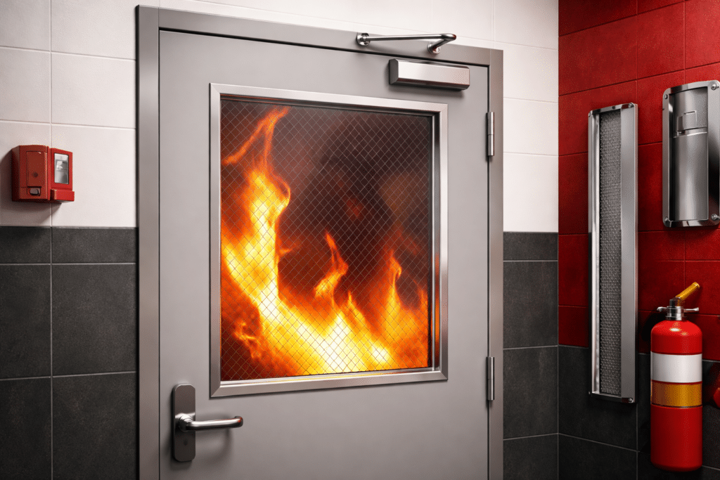 Vision Panels and Fire Glazing Rules Explained Simply