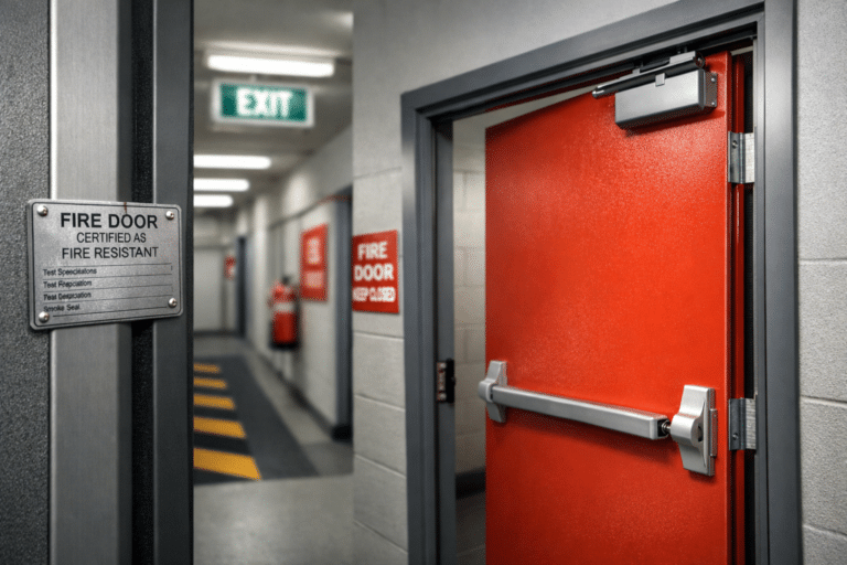 Fire Door Hardware Guide: Closers, Hinges and Locks